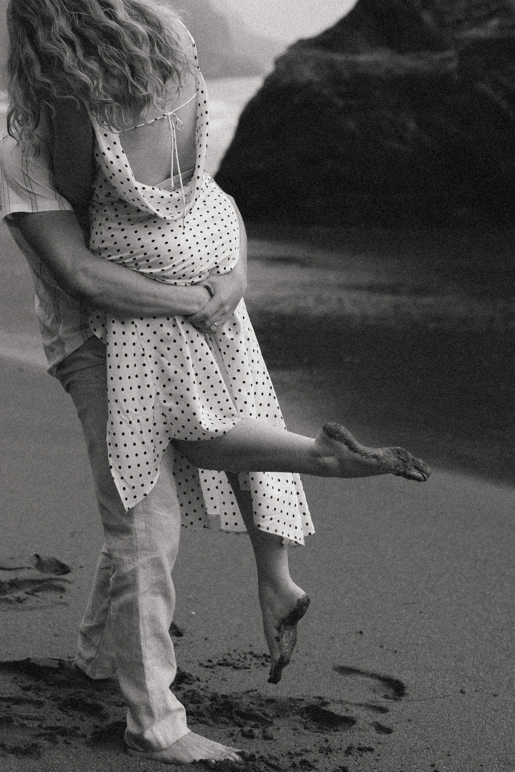 Soulful Oregon Coast Engagement Session at Secret Beach - Sydnee + Bailey