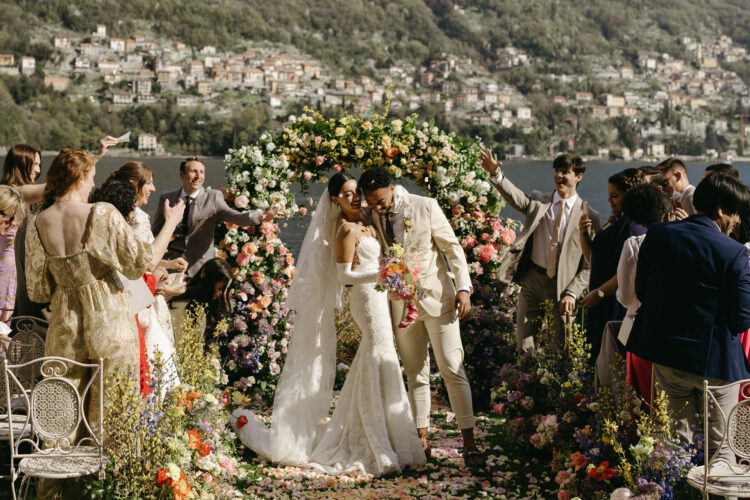 Intimate Italian-American Wedding on Lake Como
